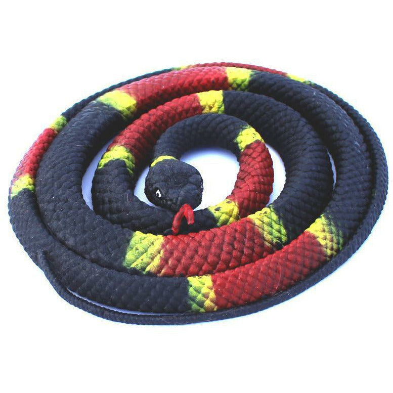 48" Coral Eastern Rubber Snake – Buy Fake Snakes